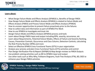 DFMEA Training, Design FMEA Training | PPTX