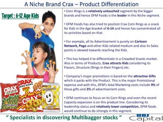 Dfm foods hbj capital | PDF