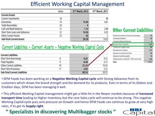 Dfm foods hbj capital | PDF