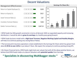 Dfm foods hbj capital | PDF