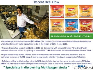 Dfm foods hbj capital | PDF