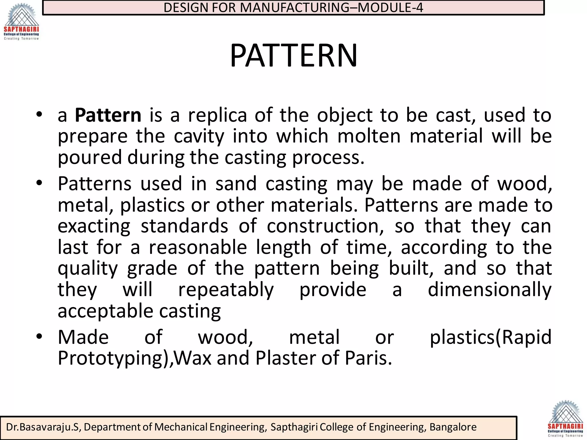 Design for Manufacturing-Module 4 | PDF