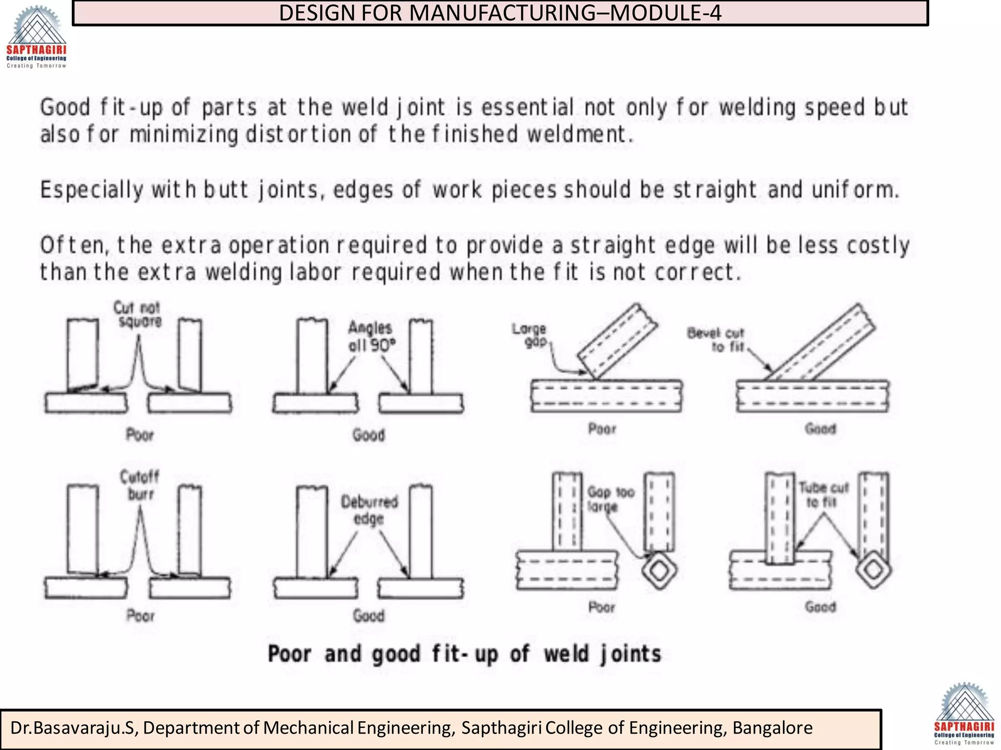 Design for Manufacturing-Module 4 | PDF