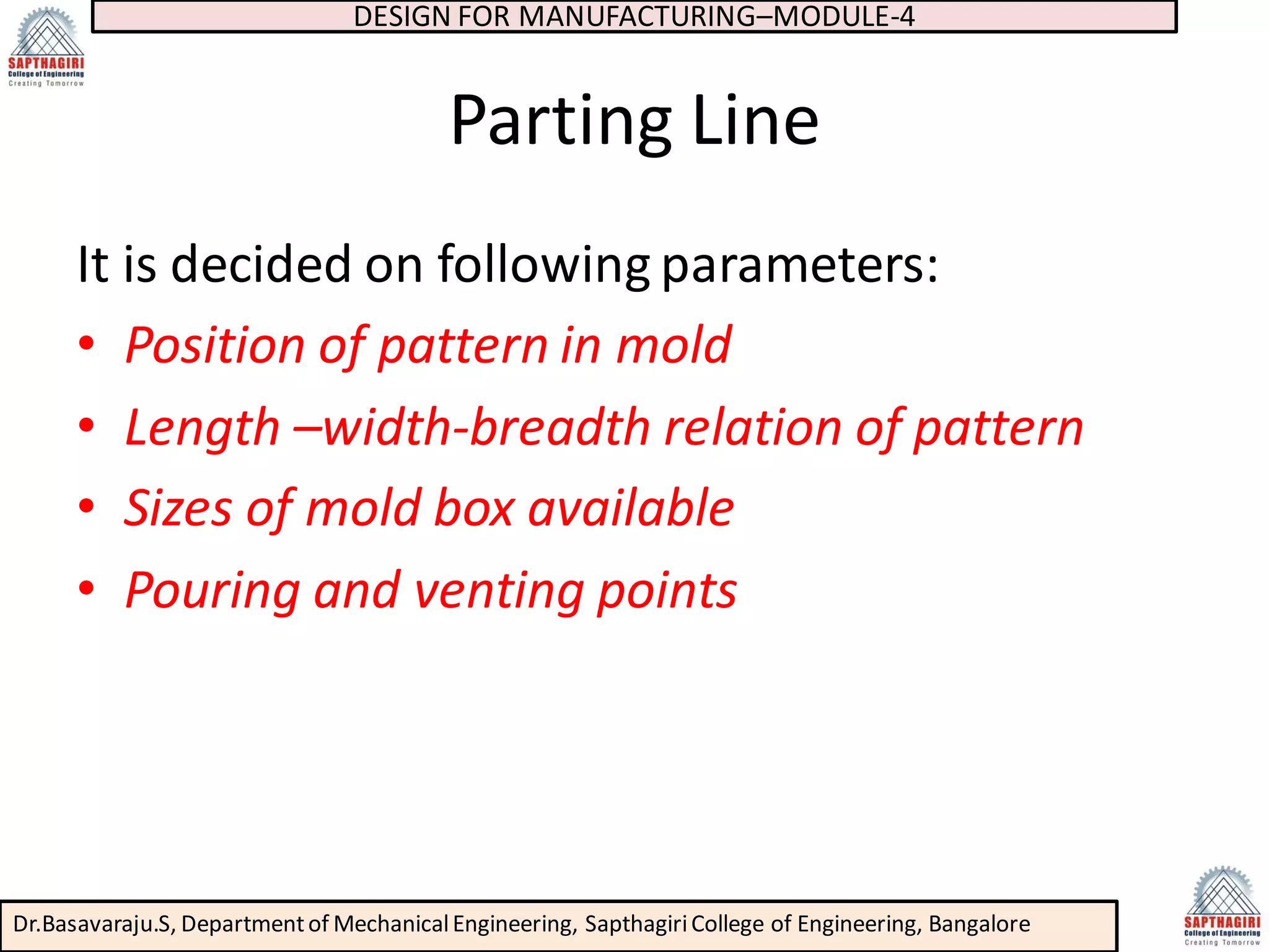 Design for Manufacturing-Module 4 | PDF