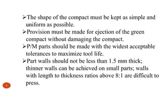 DFM Powder Metallurgy.pptx