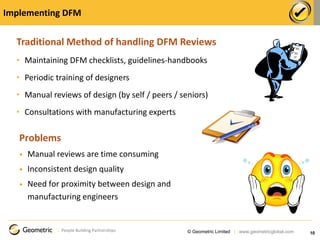 CAD integrated automatic DFM analysis | PDF