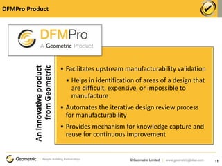 CAD integrated automatic DFM analysis | PDF