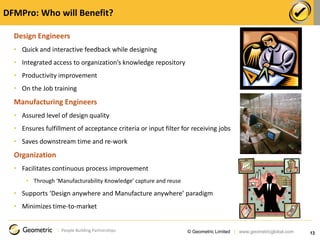 CAD integrated automatic DFM analysis | PDF