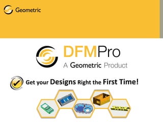 CAD integrated automatic DFM analysis | PDF