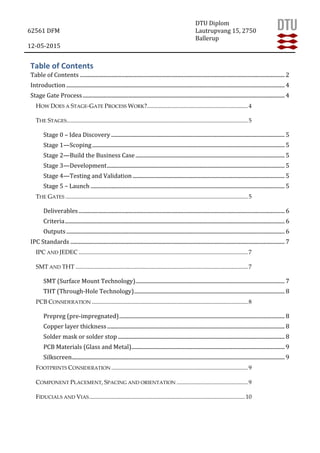 Design For Manufacturing_ Report | PDF