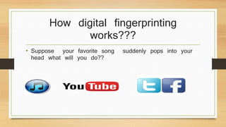 Digital Fingerprinting | PPTX