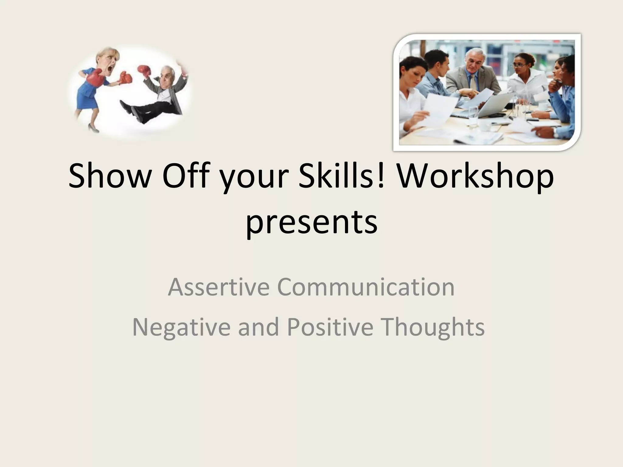Assertive Communication | PPT