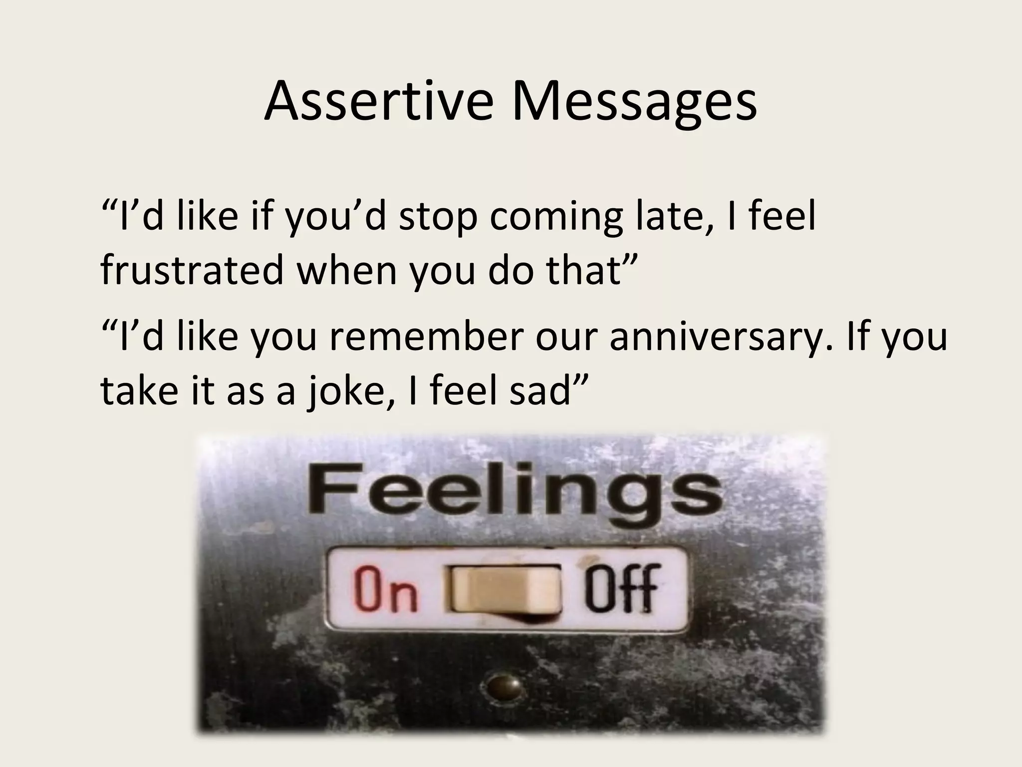 Assertive Communication | PPT
