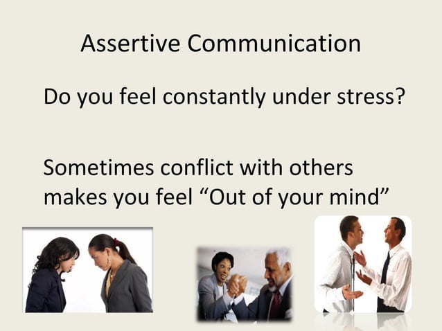 Assertive Communication | PPT