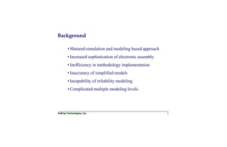 DFR a case study using a physics of failure | PDF | Physics | Science