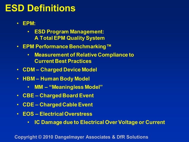 ESD Damage – The Surprisingly Dominant Failure Mechanism! | PDF