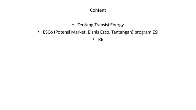 women in energy transition content slide deck | PPTX