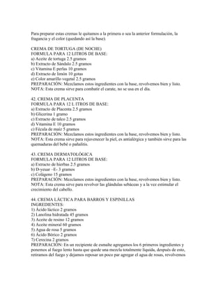 D:\Fredy\100 FóRmulas QuíMicas\Formulas Y Productos | DOC