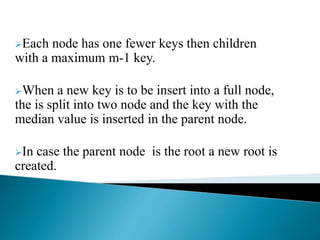 B tree (computer Science) | PPT