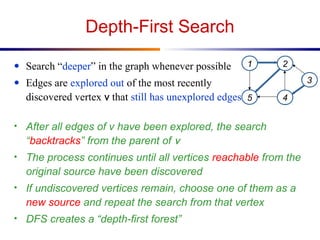 Depth First Search ( DFS ) | PPT