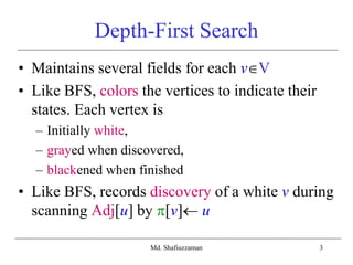 Depth-First Search | PPTX