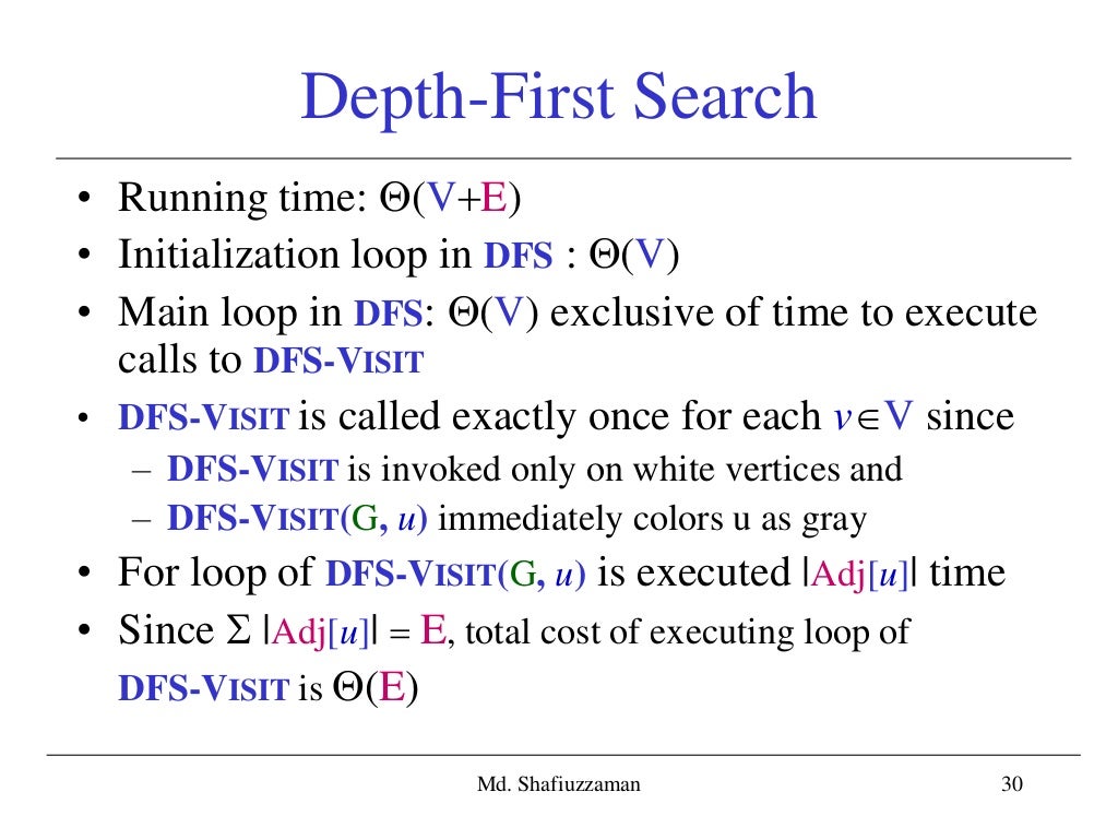 Depth-First Search