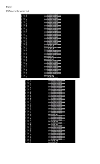 DFS and BFS Graphs | PDF