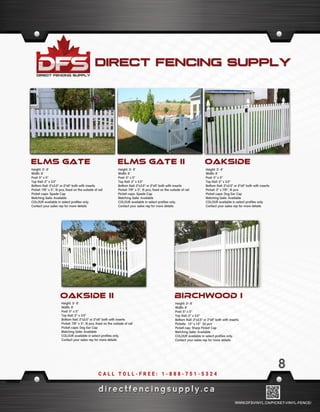 Direct Fencing Supply Updated Catalogue 2023 | PDF