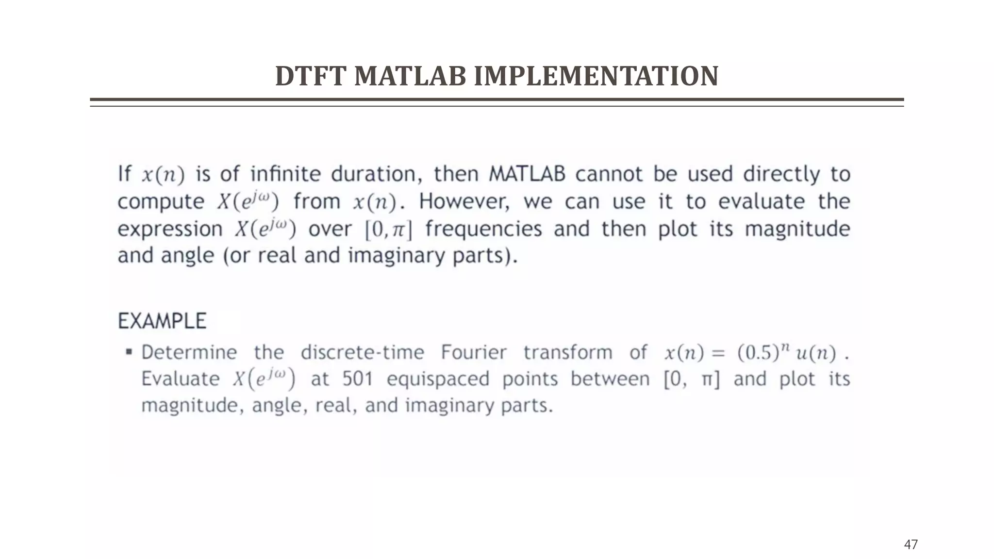 Discrete Fourier Series | Discrete Fourier Transform | Discrete Time Fourier Transform | PDF