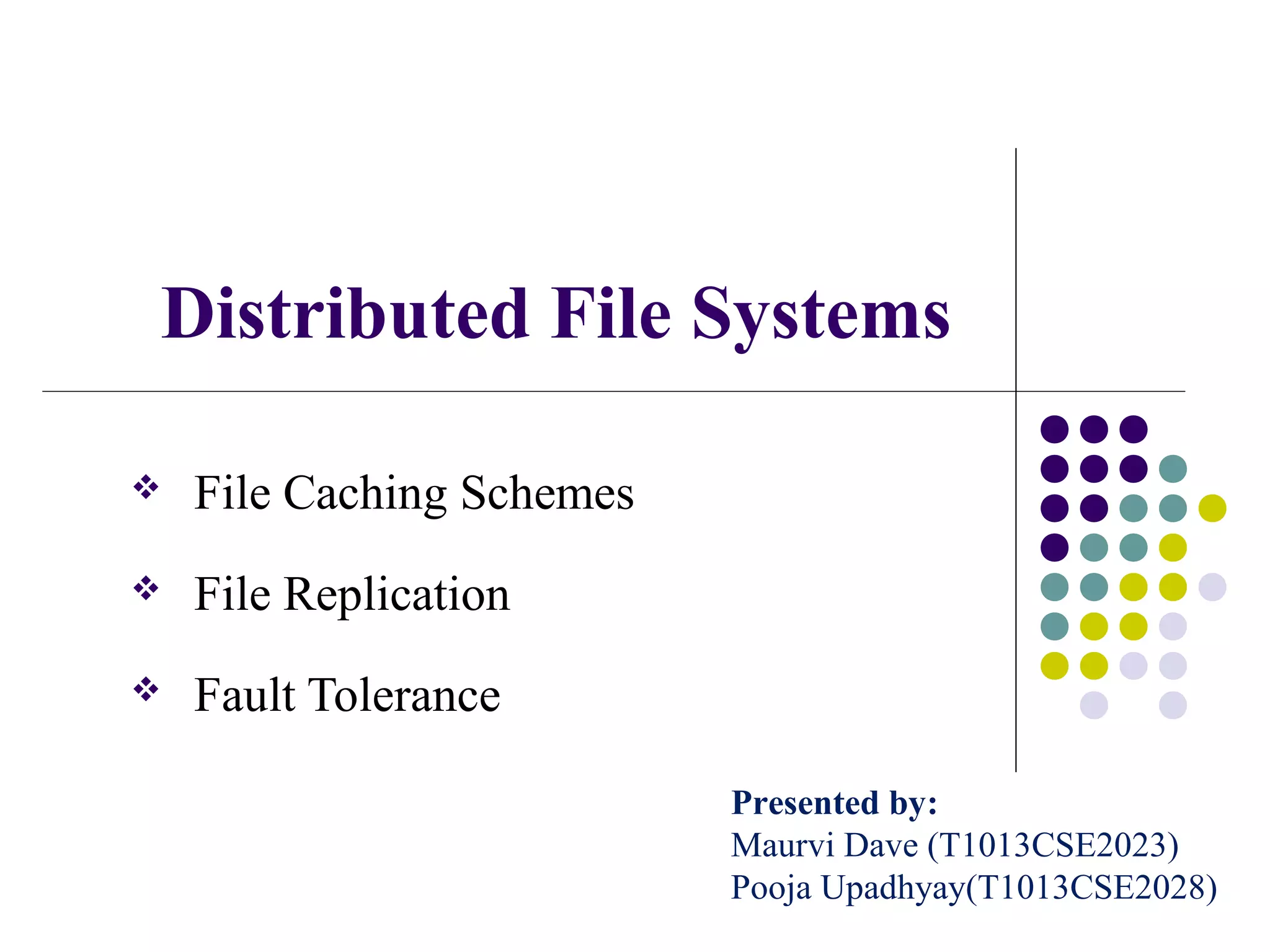Distributed File Systems | PPT