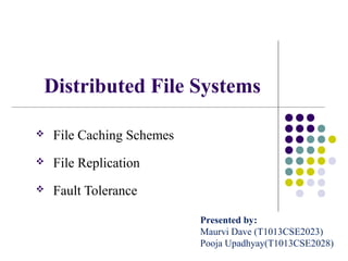Distributed File Systems | PPT
