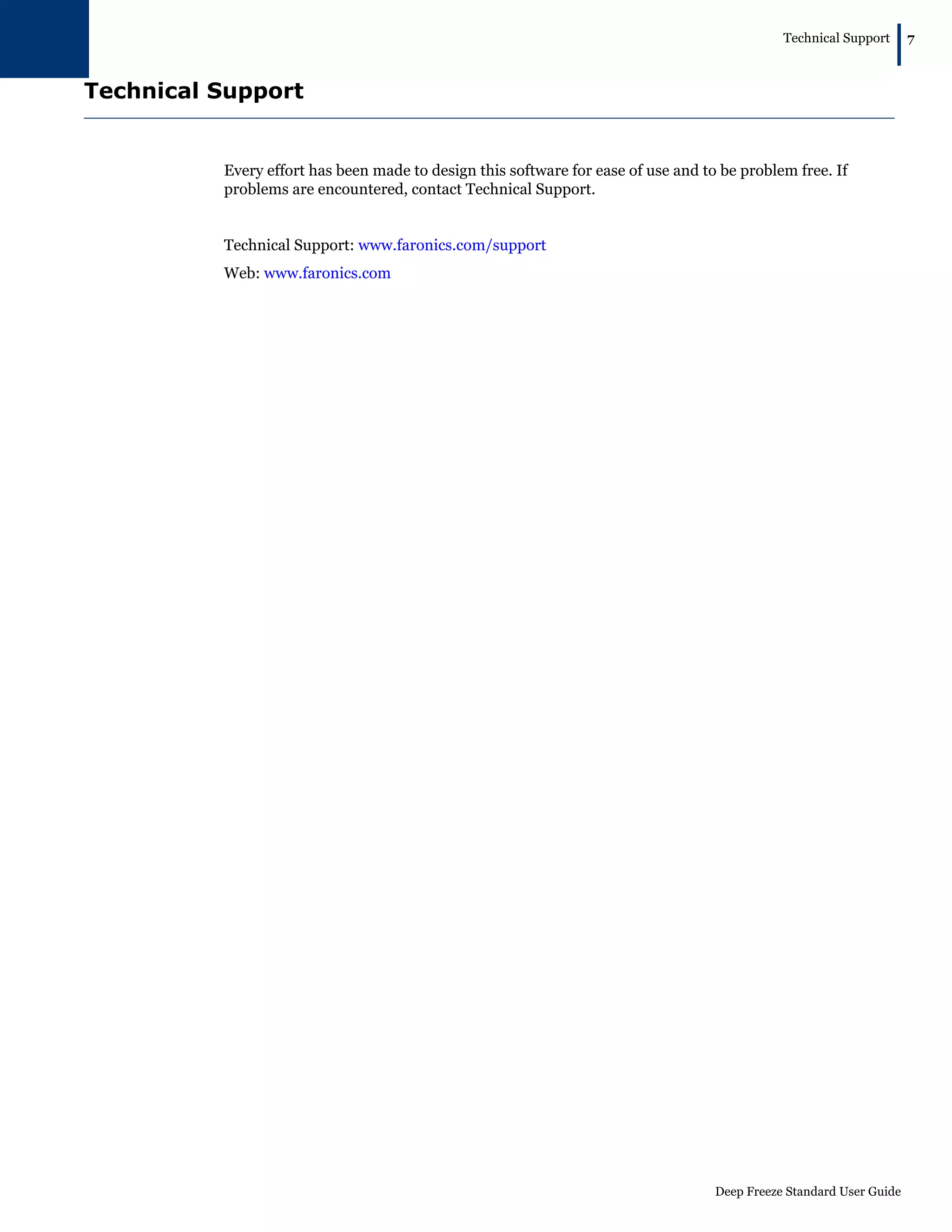 Deep Freeze Standard User Guide | PDF