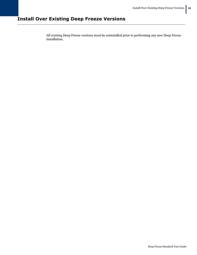 Deep Freeze Standard User Guide | PDF | Operating Systems | Computer ...