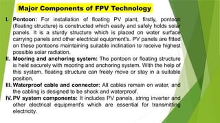 DEVELOPMENT OF FLOATING SOLAR PV SYSTEM IN INDIA-2024 (DFSPVI-2024) | PPT