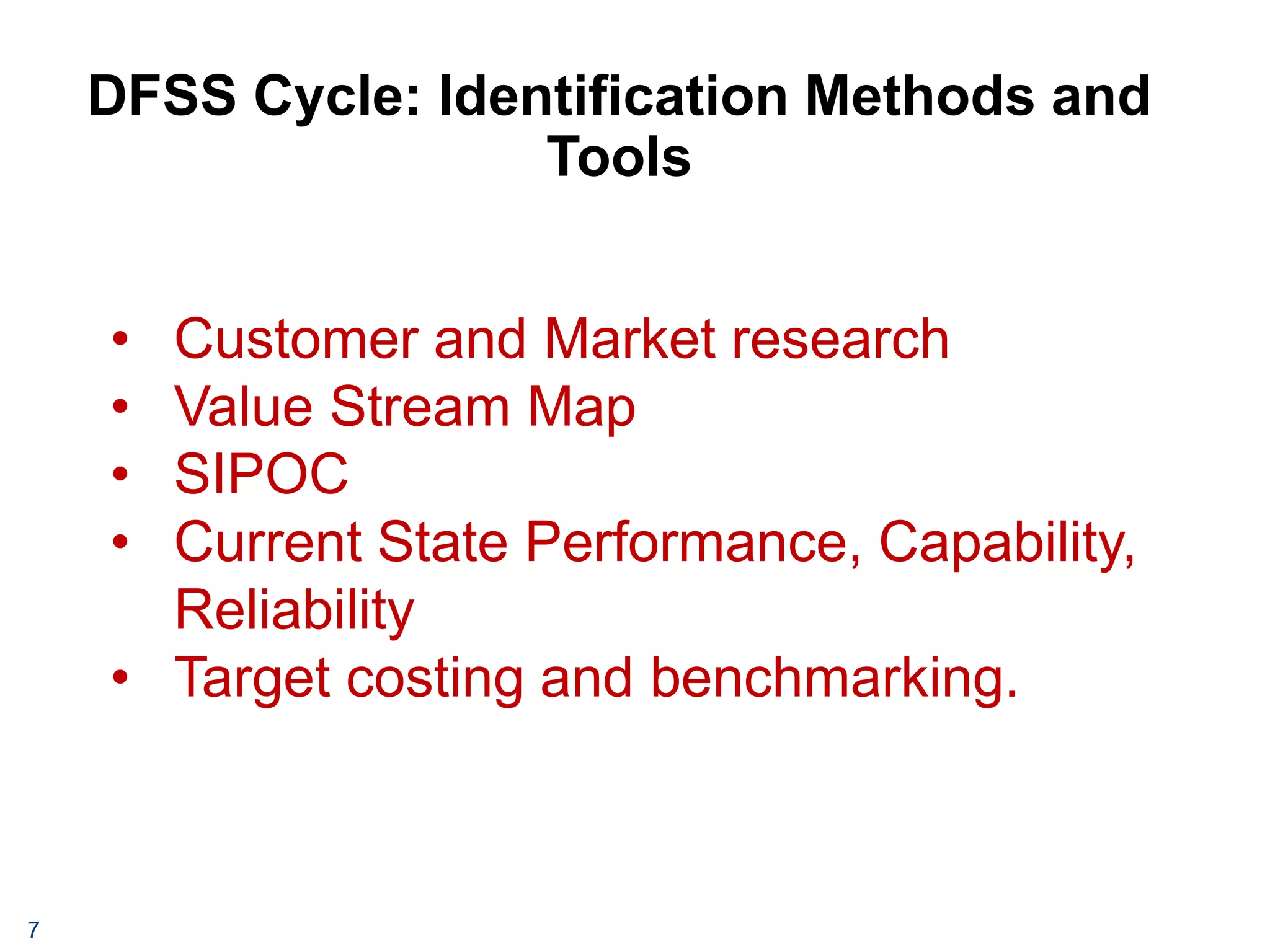 Design for Six Sigma Primer | PPTX | Mechanical and Industrial ...