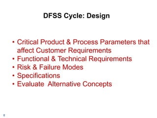Design for Six Sigma Primer | PPTX | Mechanical and Industrial ...