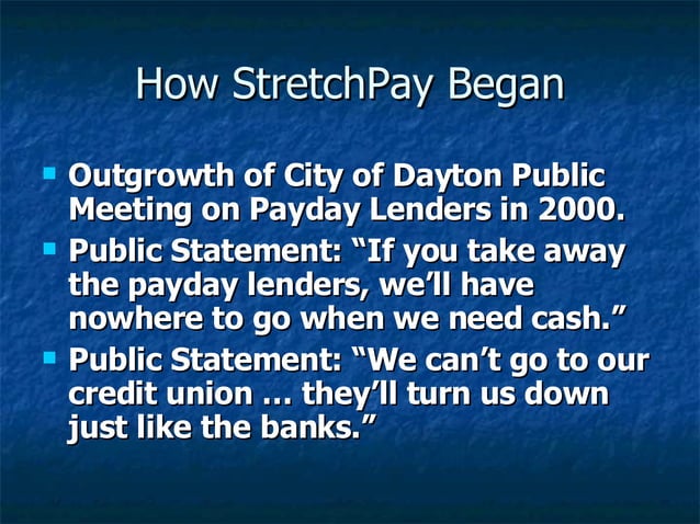 StretchPay - Wright Patt FCU | PPT