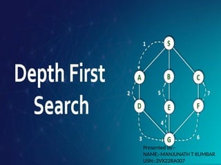 DFS_Uninformed_Search_AI_.pptx in artificial intelligence | PPT