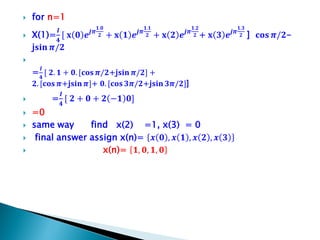 DFT - Discrete Fourier Transform and its Properties | PDF