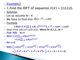 DFT - Discrete Fourier Transform and its Properties | PDF