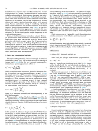DFT vibrationally averaged isotopic dipole moments of propane, propyne ...