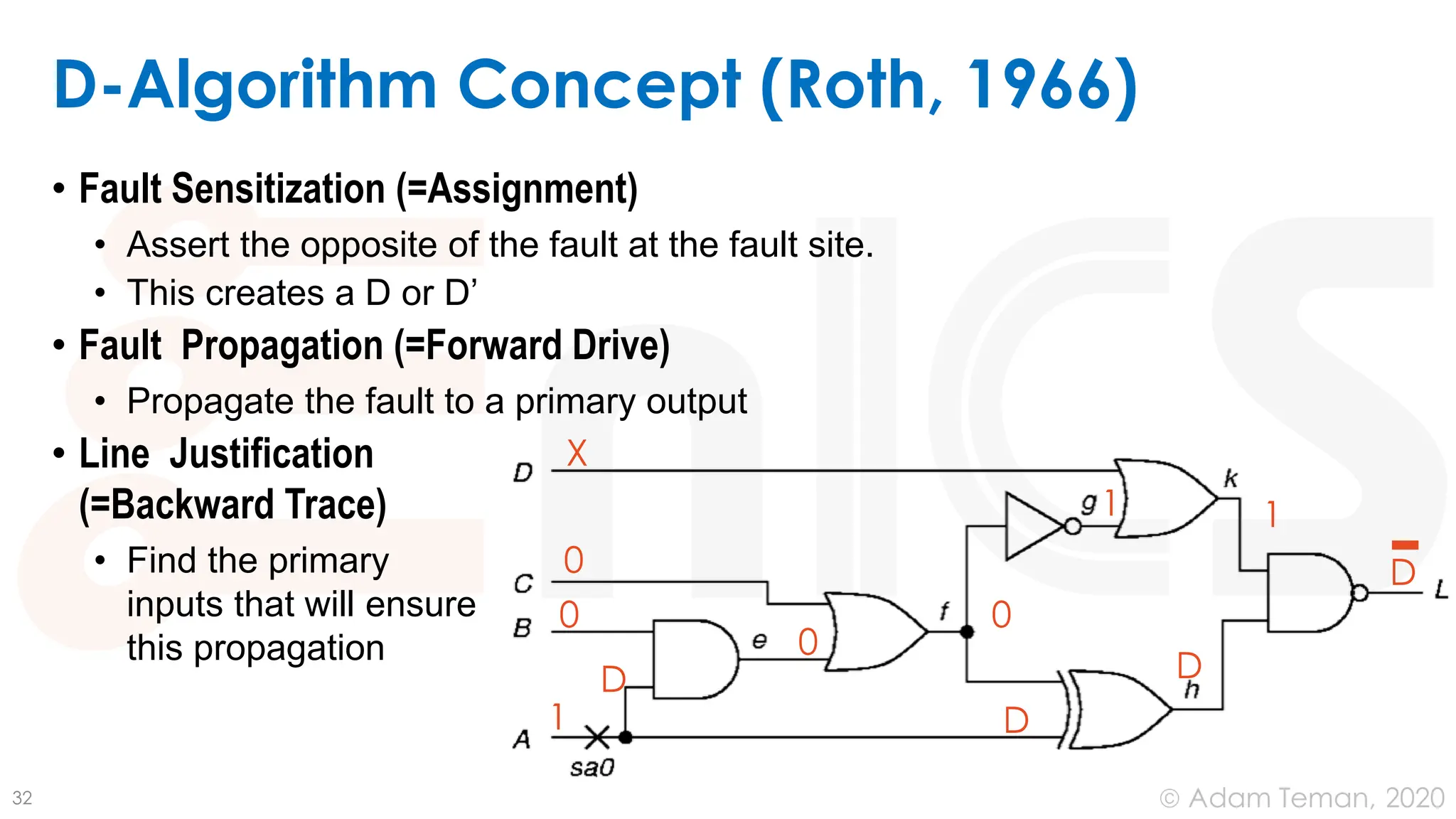 DFT-Lecture regarding the JTAG, MBIST introduction to DFT | PDF