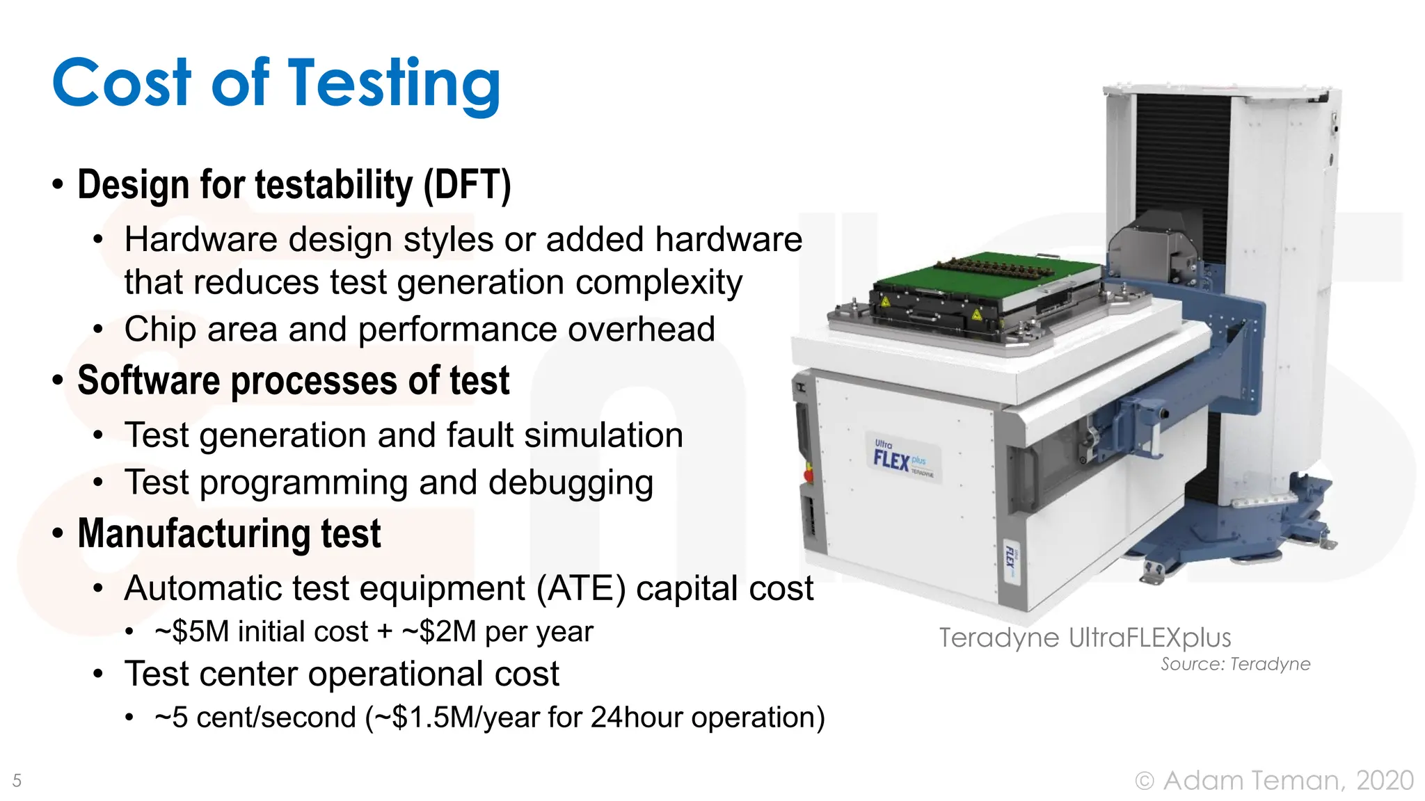 DFT-Lecture regarding the JTAG, MBIST introduction to DFT | PDF