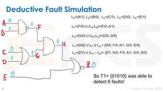 DFT-Lecture regarding the JTAG, MBIST introduction to DFT | PDF