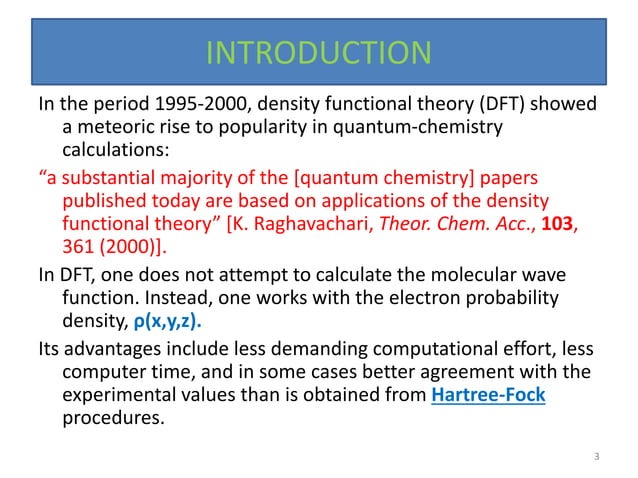 Dft presentation | PPTX