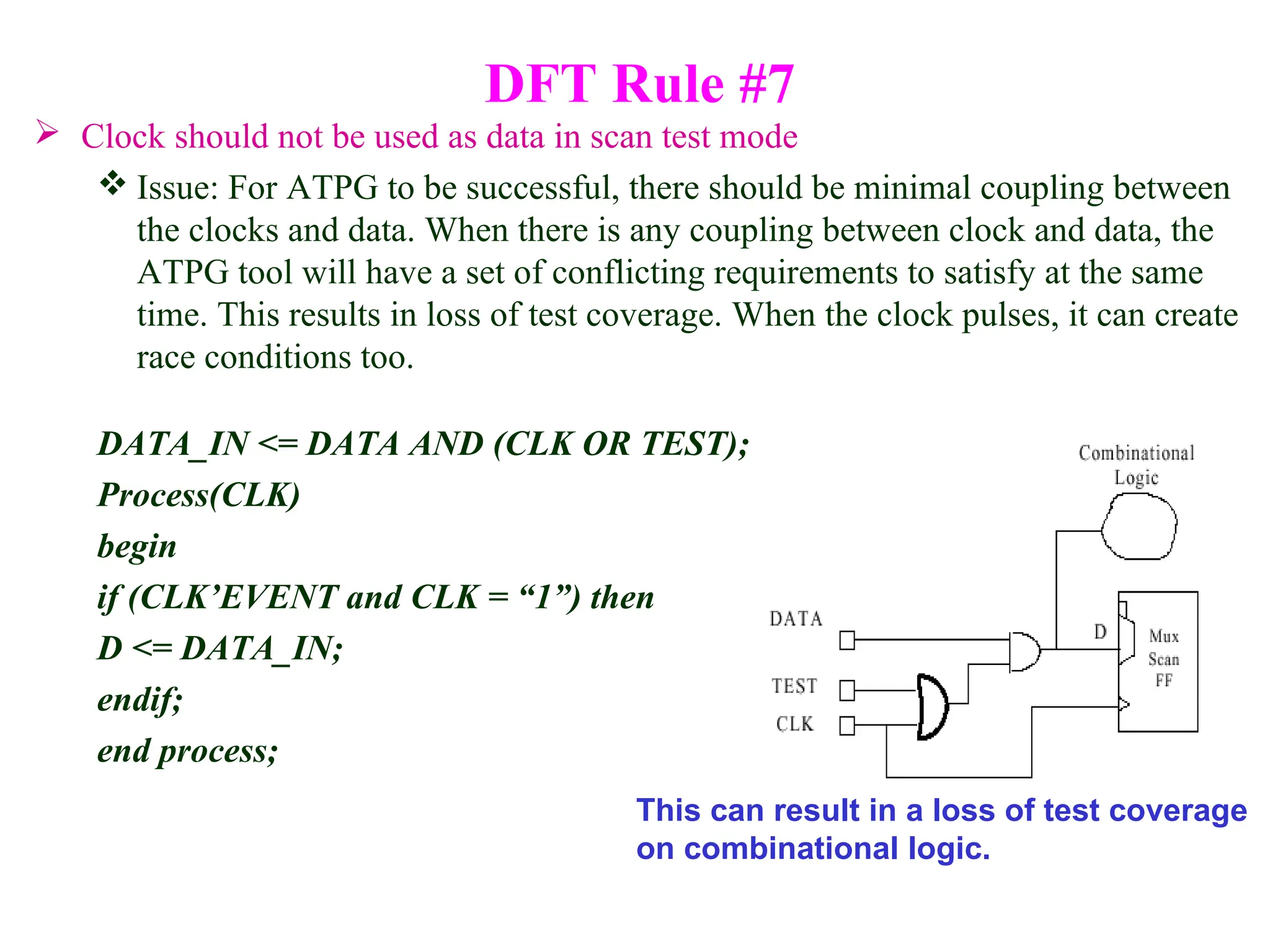 DFT Rules, set of rules with illustration | PDF | Technology & Computing