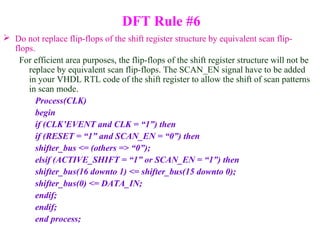 DFT Rules, set of rules with illustration | PDF | Technology & Computing