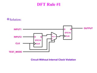 DFT Rules, set of rules with illustration | PDF | Technology & Computing