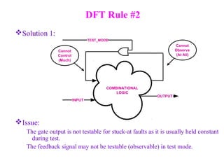 DFT Rules, set of rules with illustration | PDF | Technology & Computing