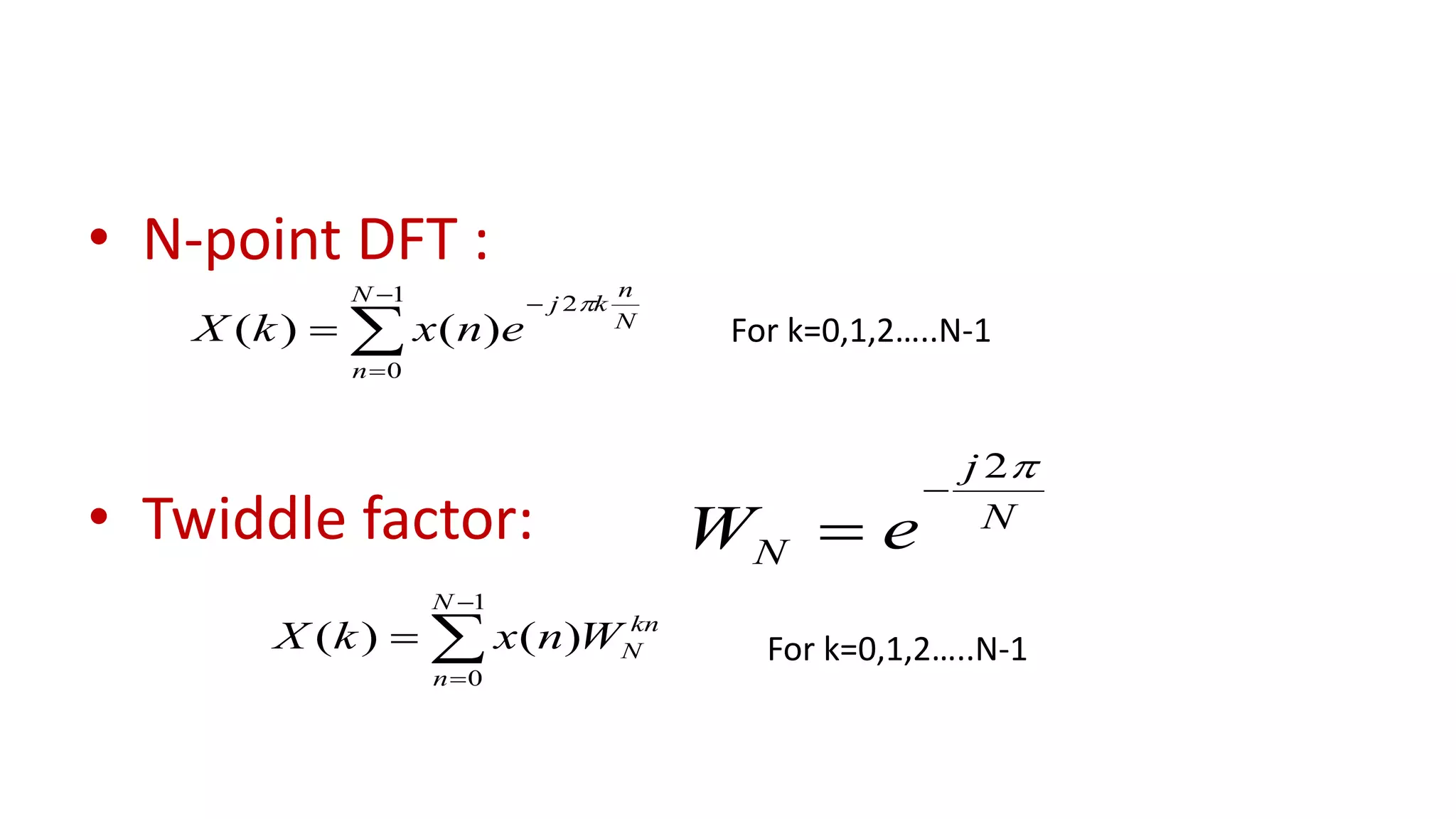 Computing Dft Using Matrix Method Pdf